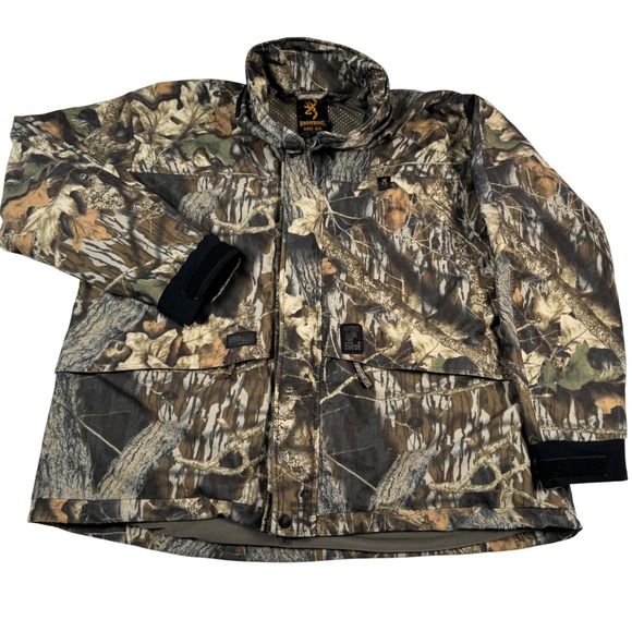 Browning | Jackets & Coats | Vtg Browning Goretex Camo Hunting Jacket ...